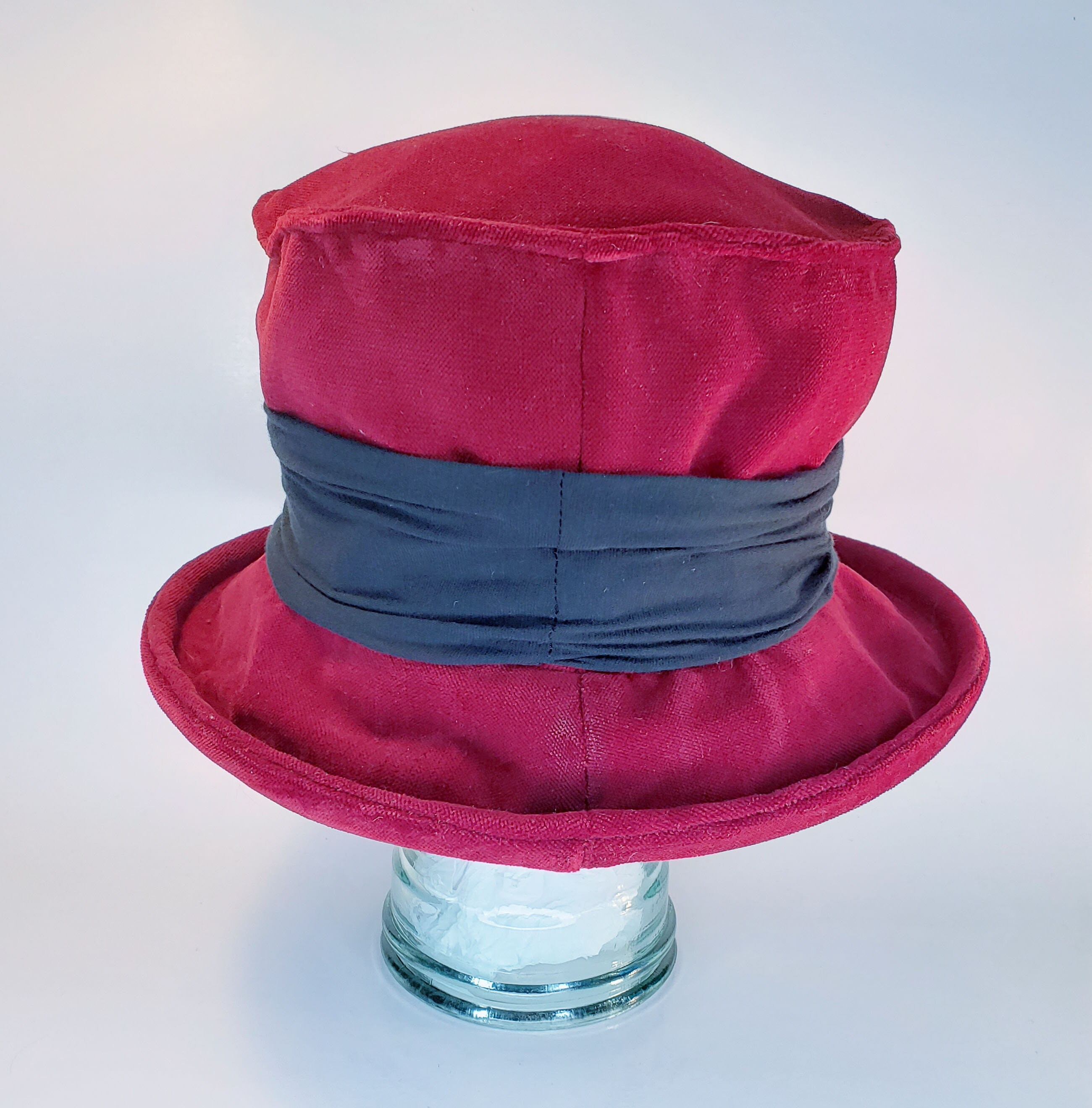 The Astair Hat, Velvet Hat, Top Hat, Cottagecore Hat, Steampunk Hat ...