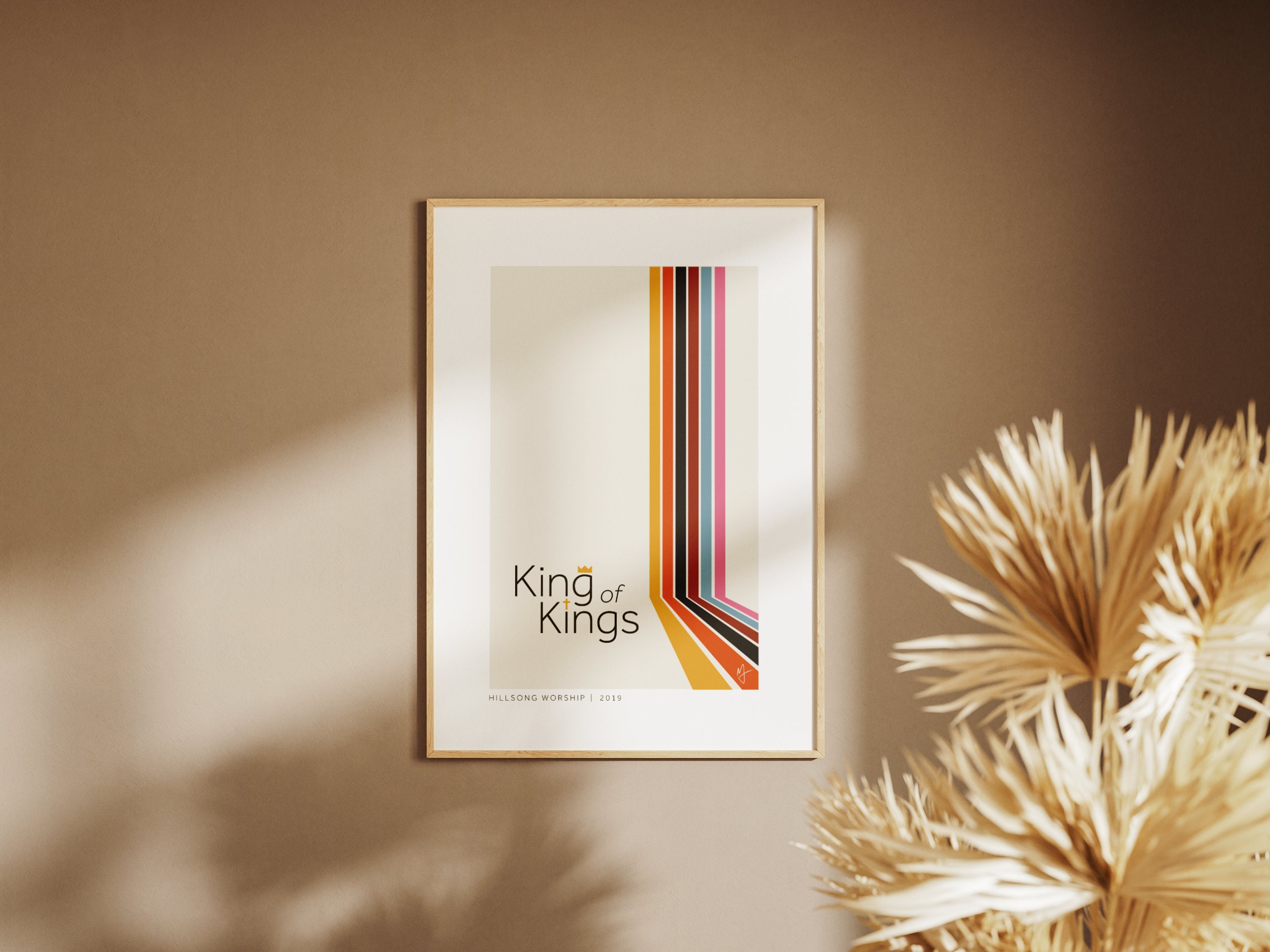 King of Kings Hillsong Worship Art Print - Etsy
