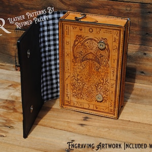 Leather Book Purse - Digital Pattern, Printable PDF - Etsy