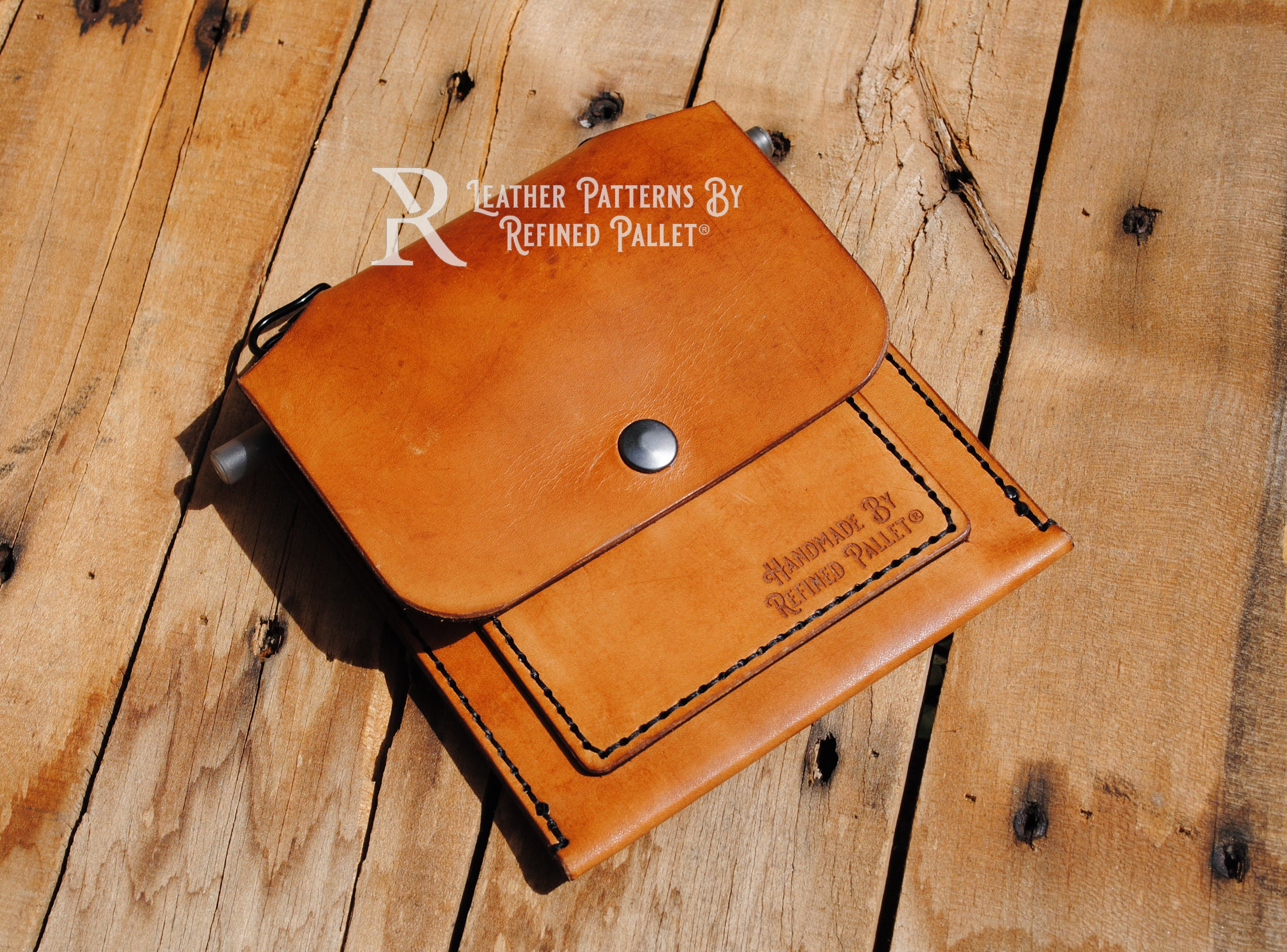 Leather Fish & Hunting License Holder Digital Pattern, Printable PDF - Etsy