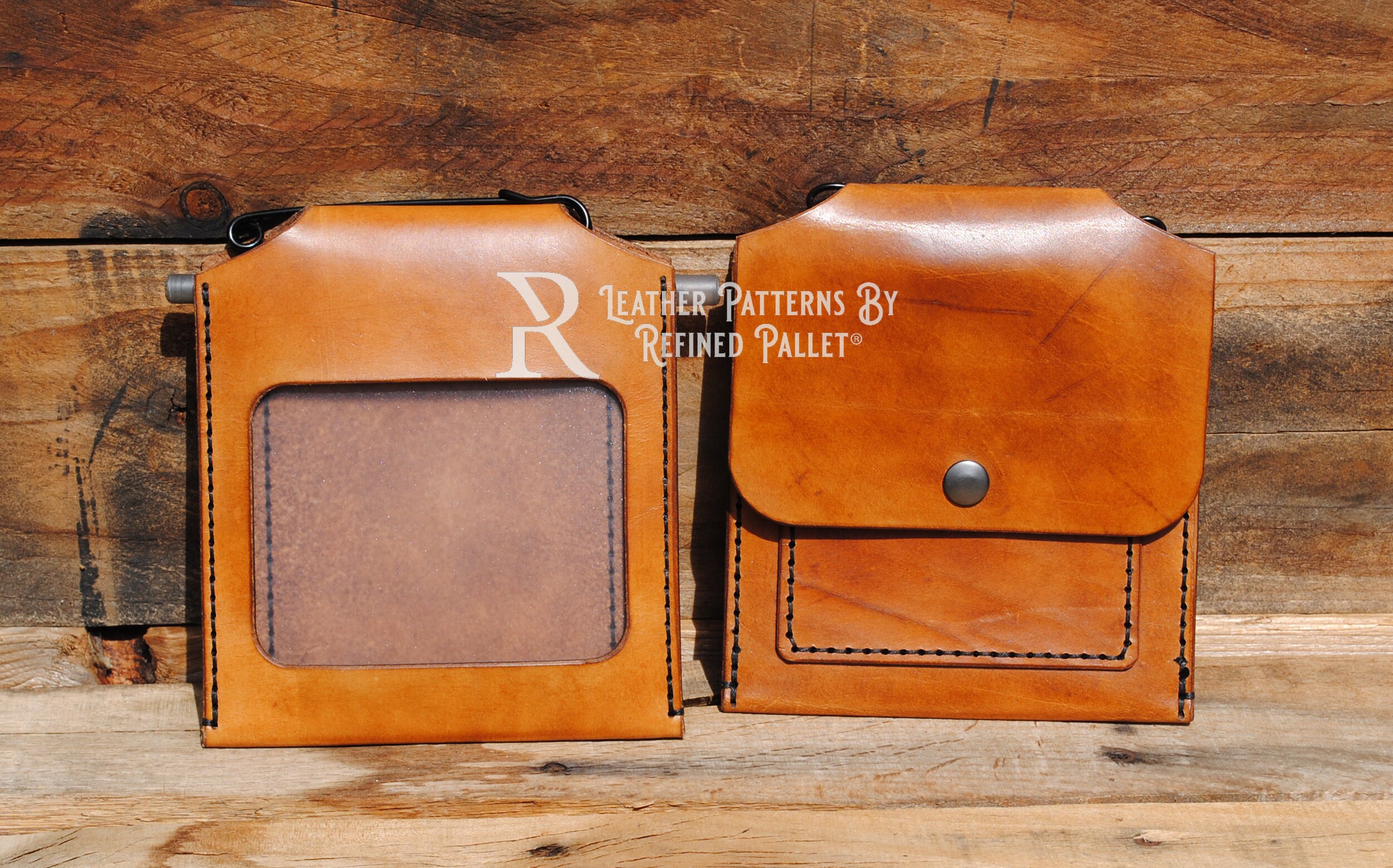 Leather Fish & Hunting License Holder Digital Pattern, Printable PDF ...