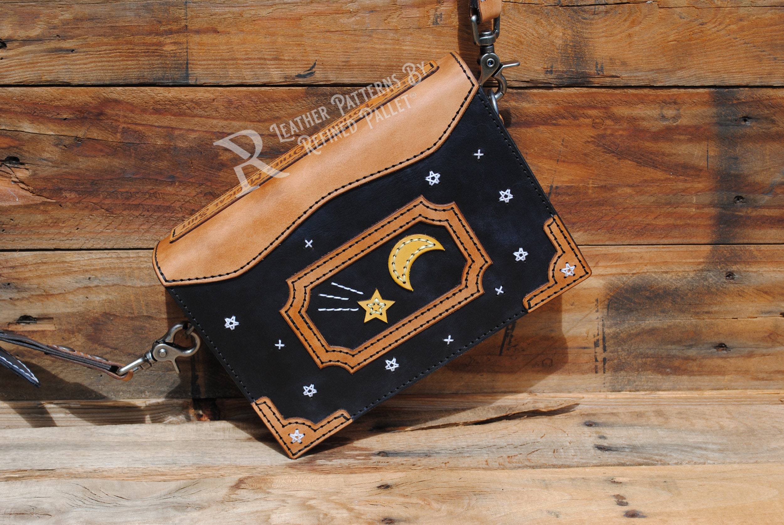 Leather Book Purse - Digital Pattern, Printable PDF & Vector Files - Etsy