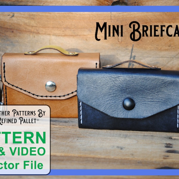 Mini Briefcase - Etsy