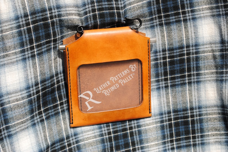 Leather Fish & Hunting License Holder Digital Pattern, Printable PDF - Etsy