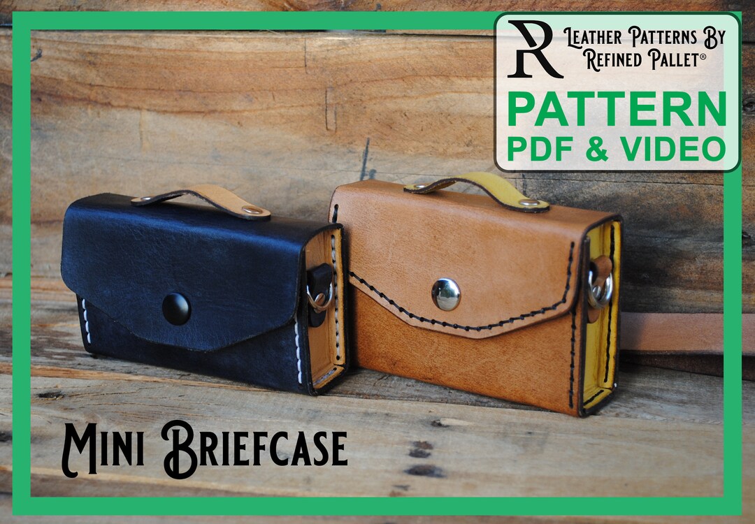 Mini Briefcase - Digital Pattern, Printable PDF - Etsy