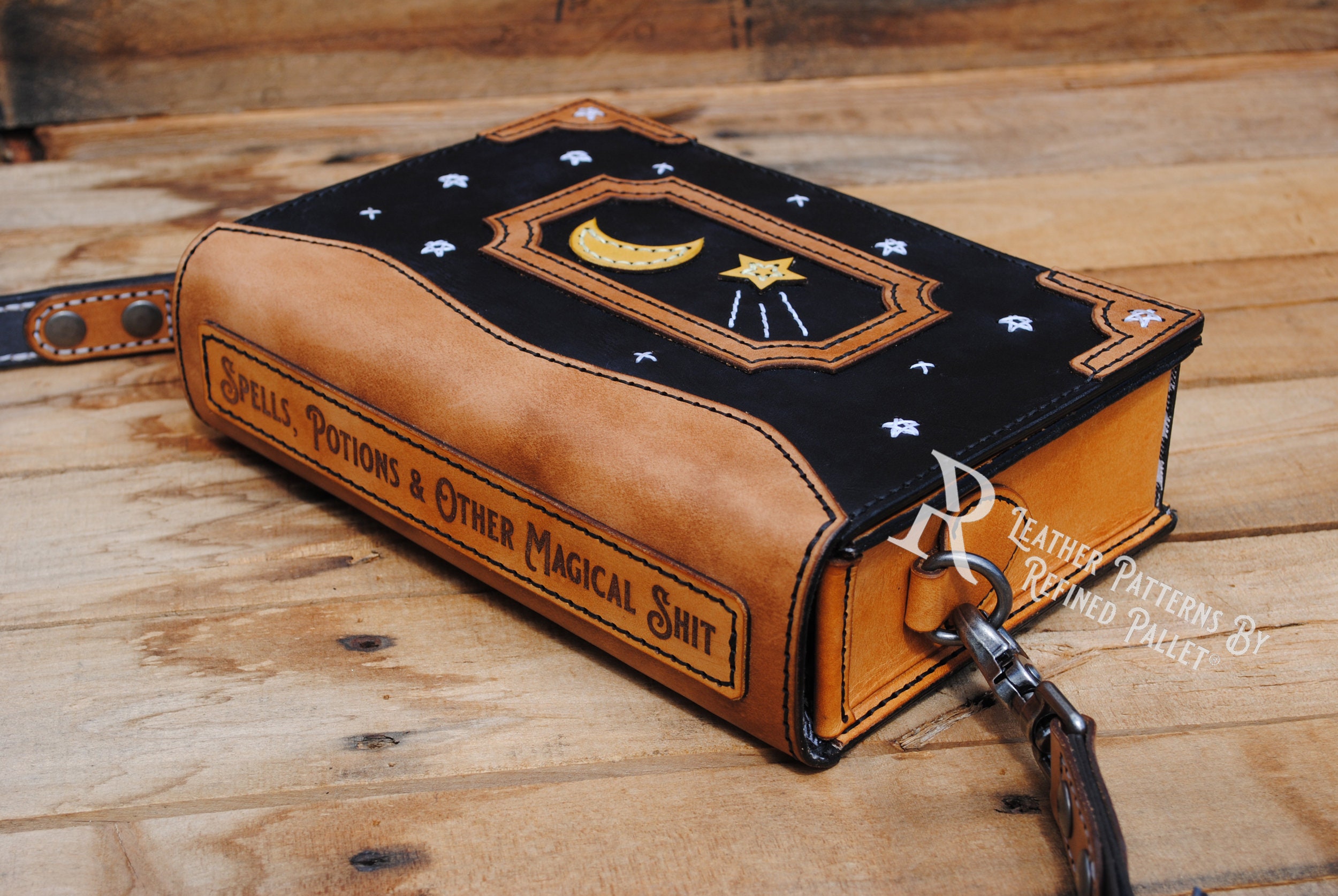 Leather Book Purse - Digital Pattern, Printable PDF - Etsy