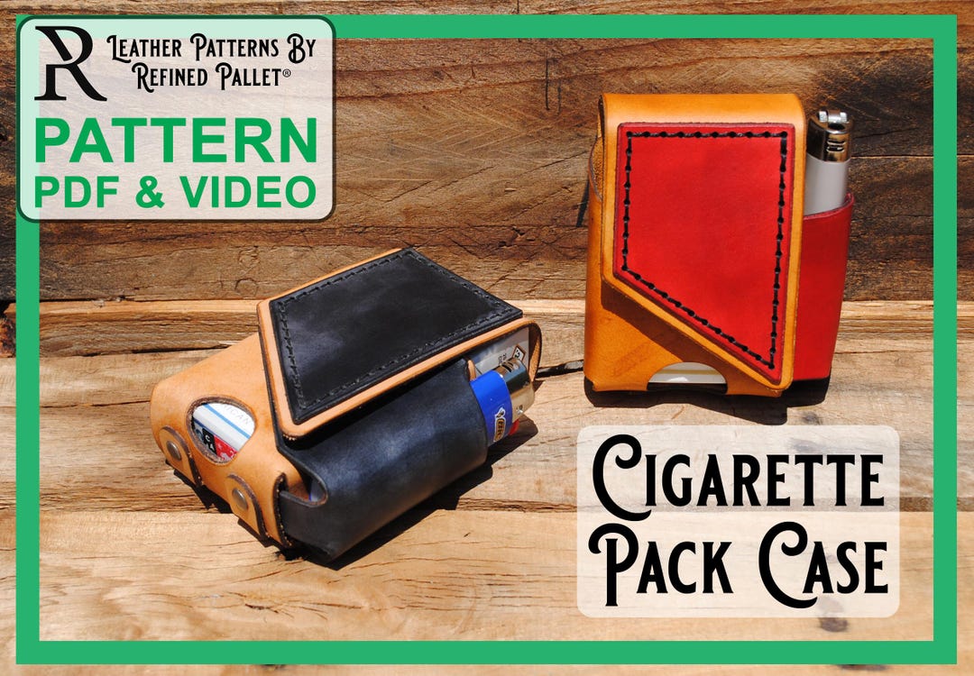 Cigarette Pack Belt Case - Digital Pattern, Printable PDF - Etsy