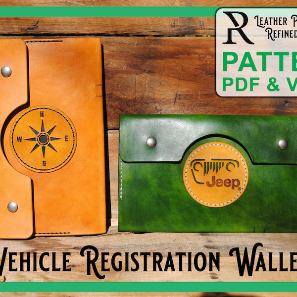 Car Registration and Insurance Holder - Etsy