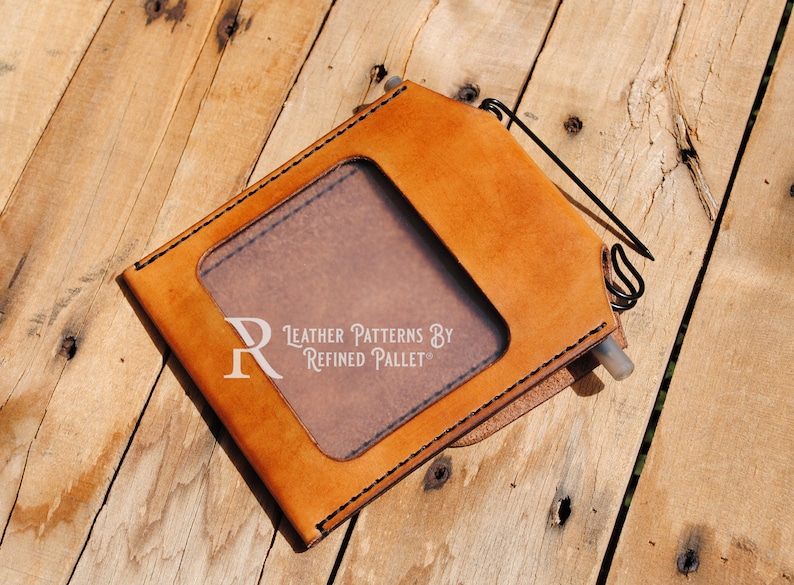 Leather Fish & Hunting License Holder Digital Pattern - Etsy