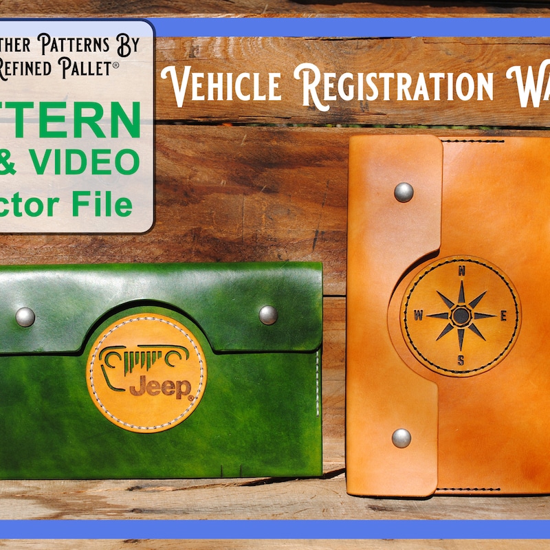 Car Documents Wallet - Etsy