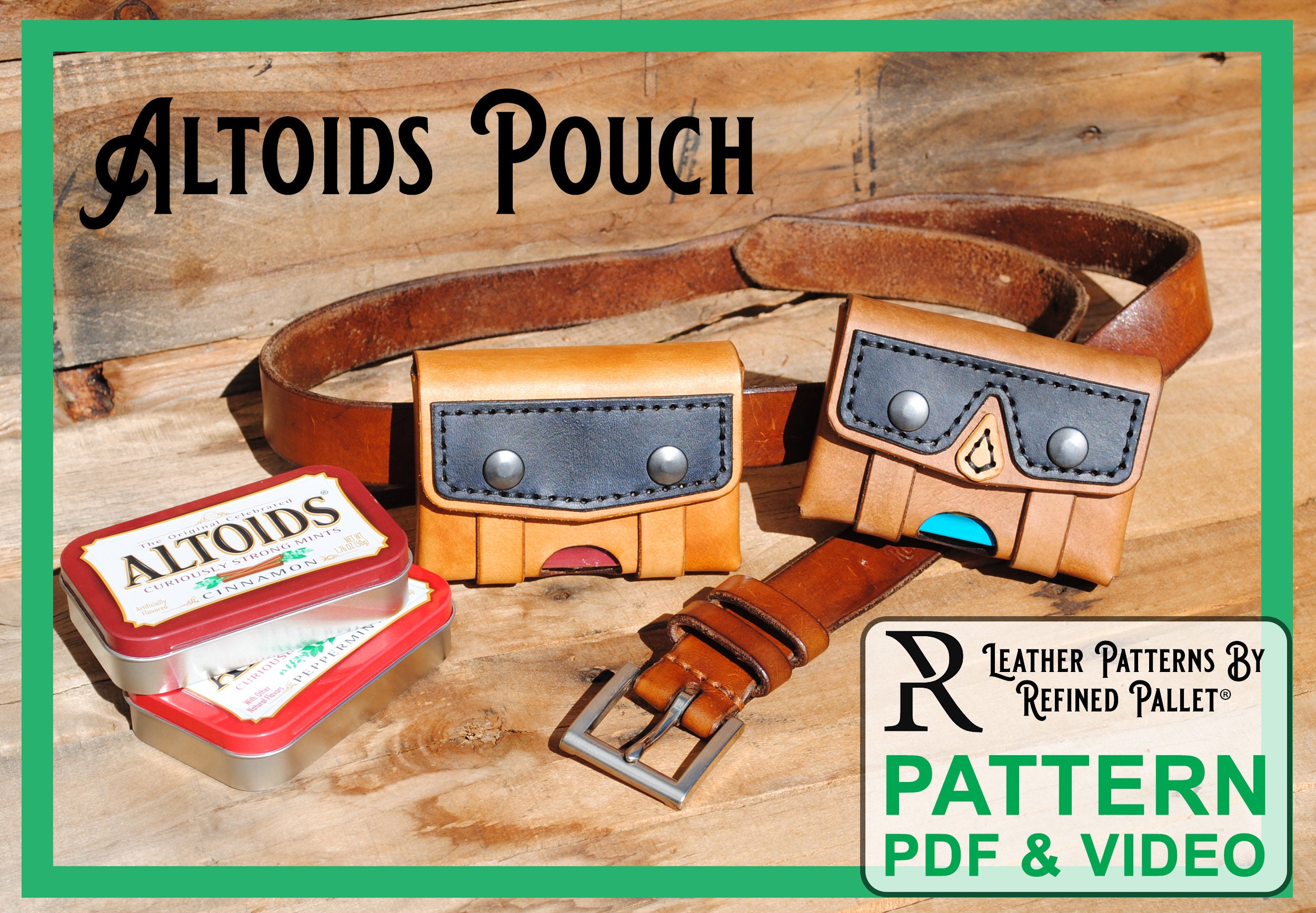 Altoids Tin Pouch Digital Pattern, Printable PDF - Etsy