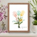 Flower Handprint Craft Art, Printable Mothers Day,for Mom or Grandma ...
