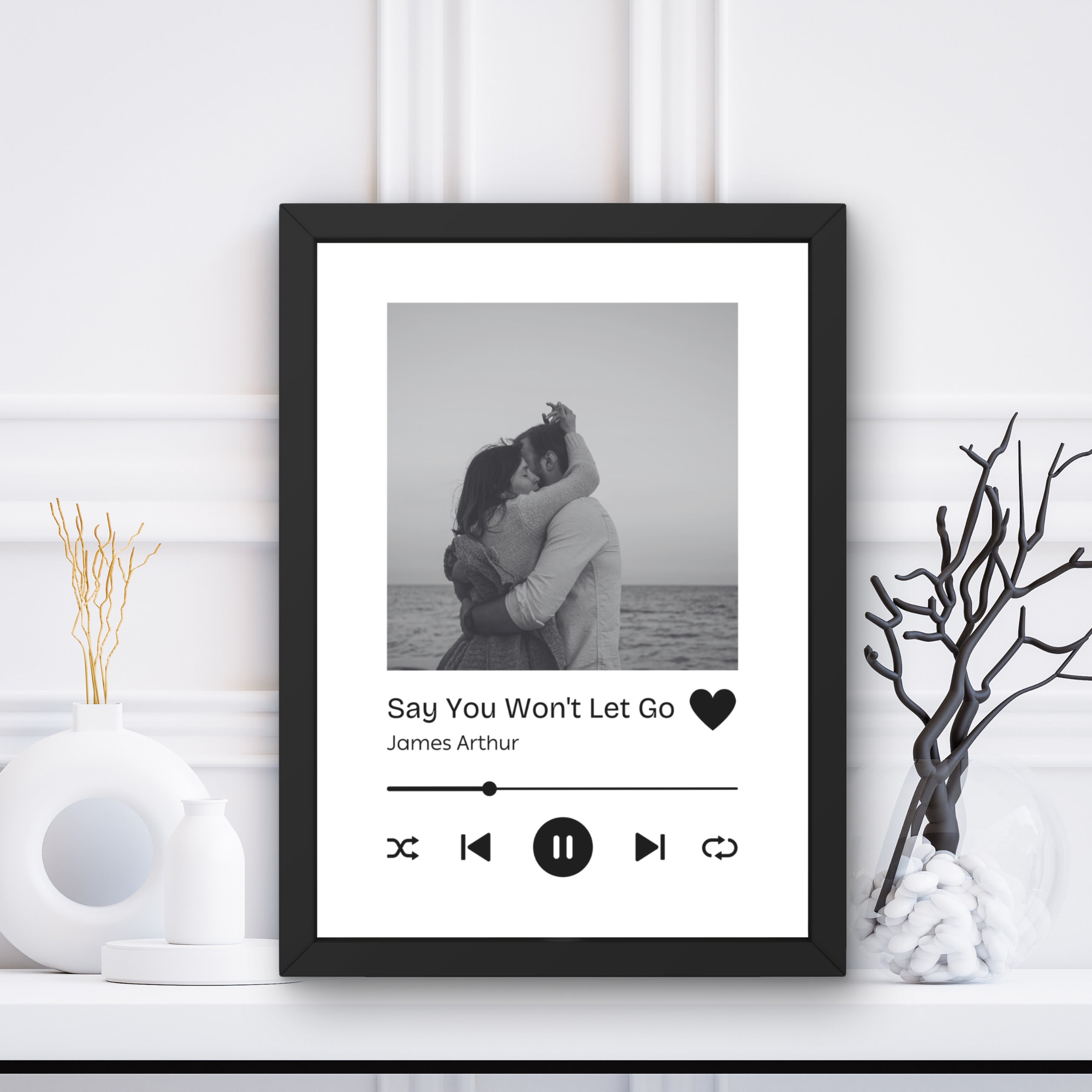 Custom Song Lyrics Art, Favourite Song Personalised Lyric Print, Record ...