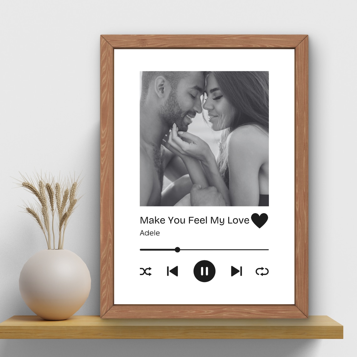 Custom Song Lyrics Art, Favourite Song Personalised Lyric Print, Record ...