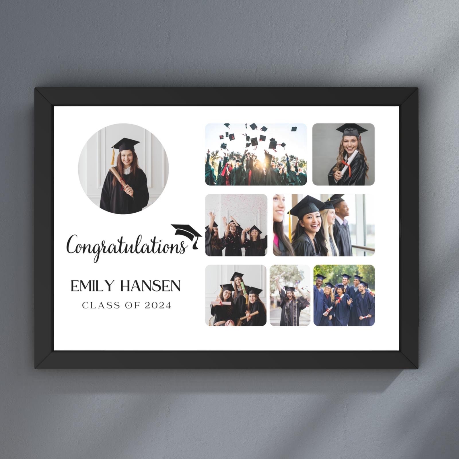 Graduation Photo Collage, Graduation Decoration, Graduation Sign ...