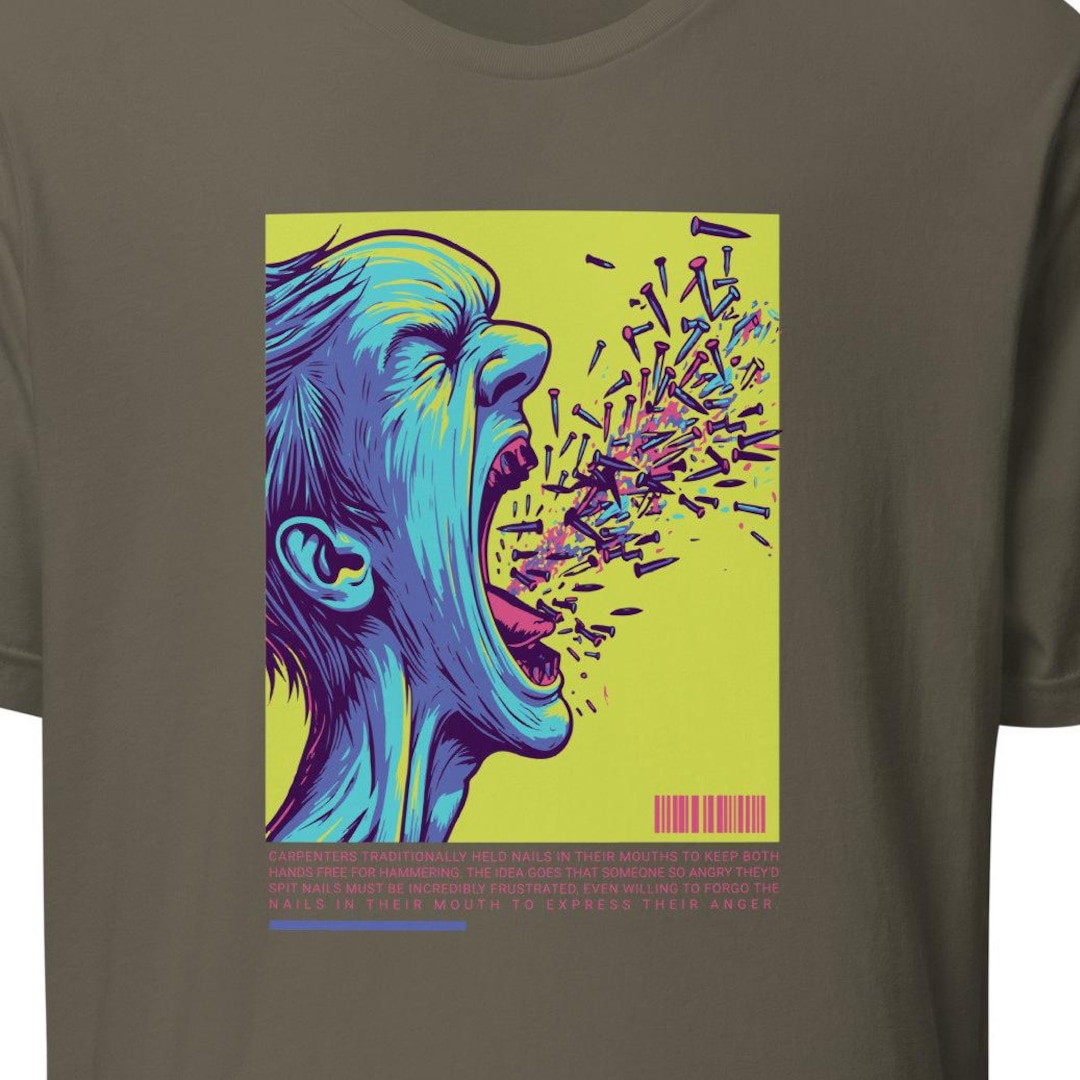 Spitting Nails, Funny Sayings, Midwest Sayings, Gift for Him - Etsy