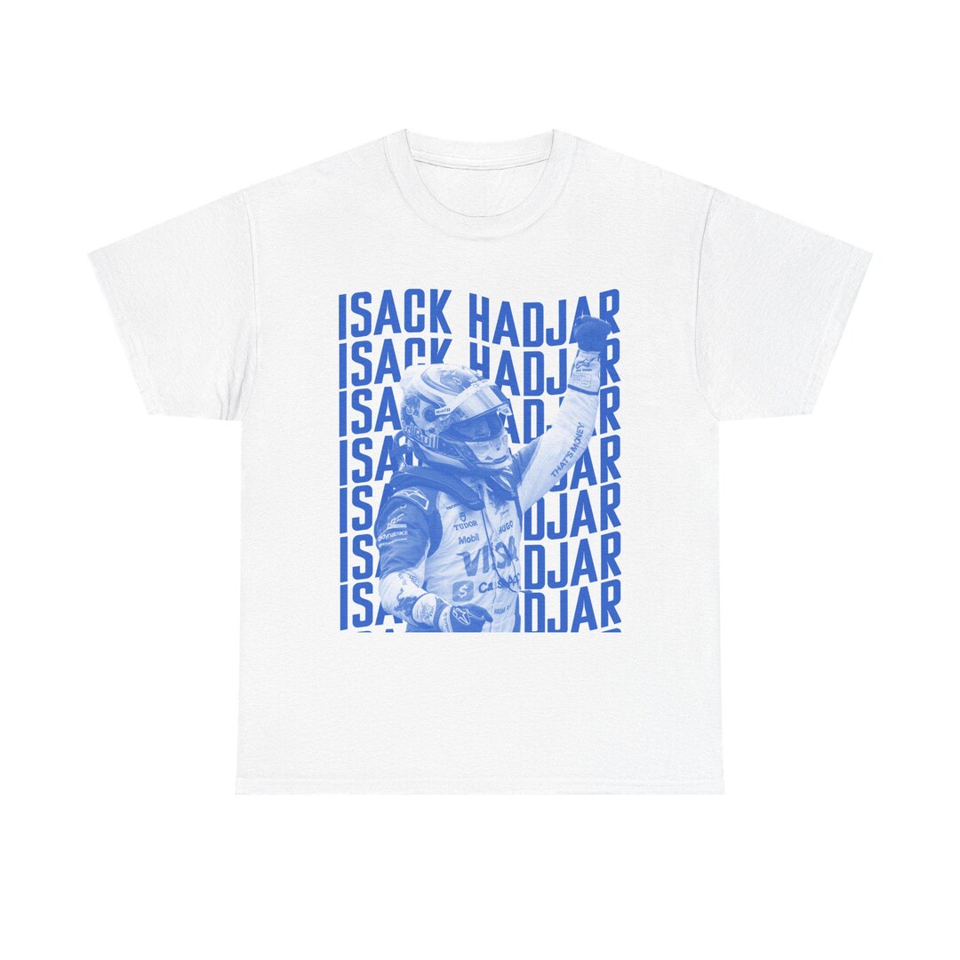 Racing Bulls F1 Unisex Tee, Isack Hadjar Visa Cash App, Motorsport Fan ...