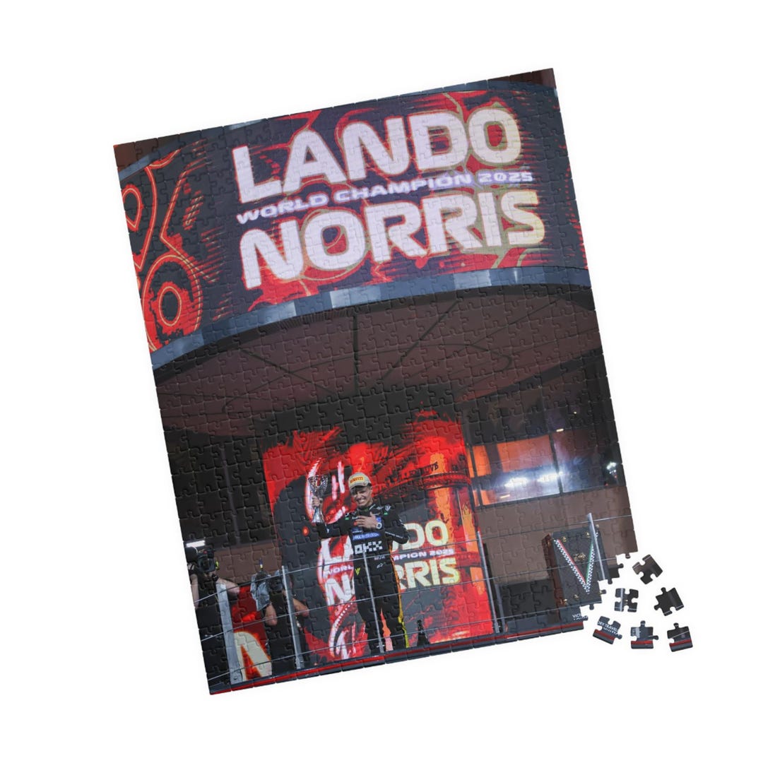 Lando Norris Formula 1 World Champion Puzzle- Charles Leclerc, Max ...