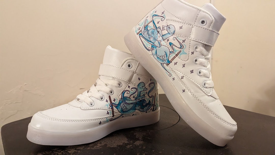 Customised Light up Hi-tops - Etsy