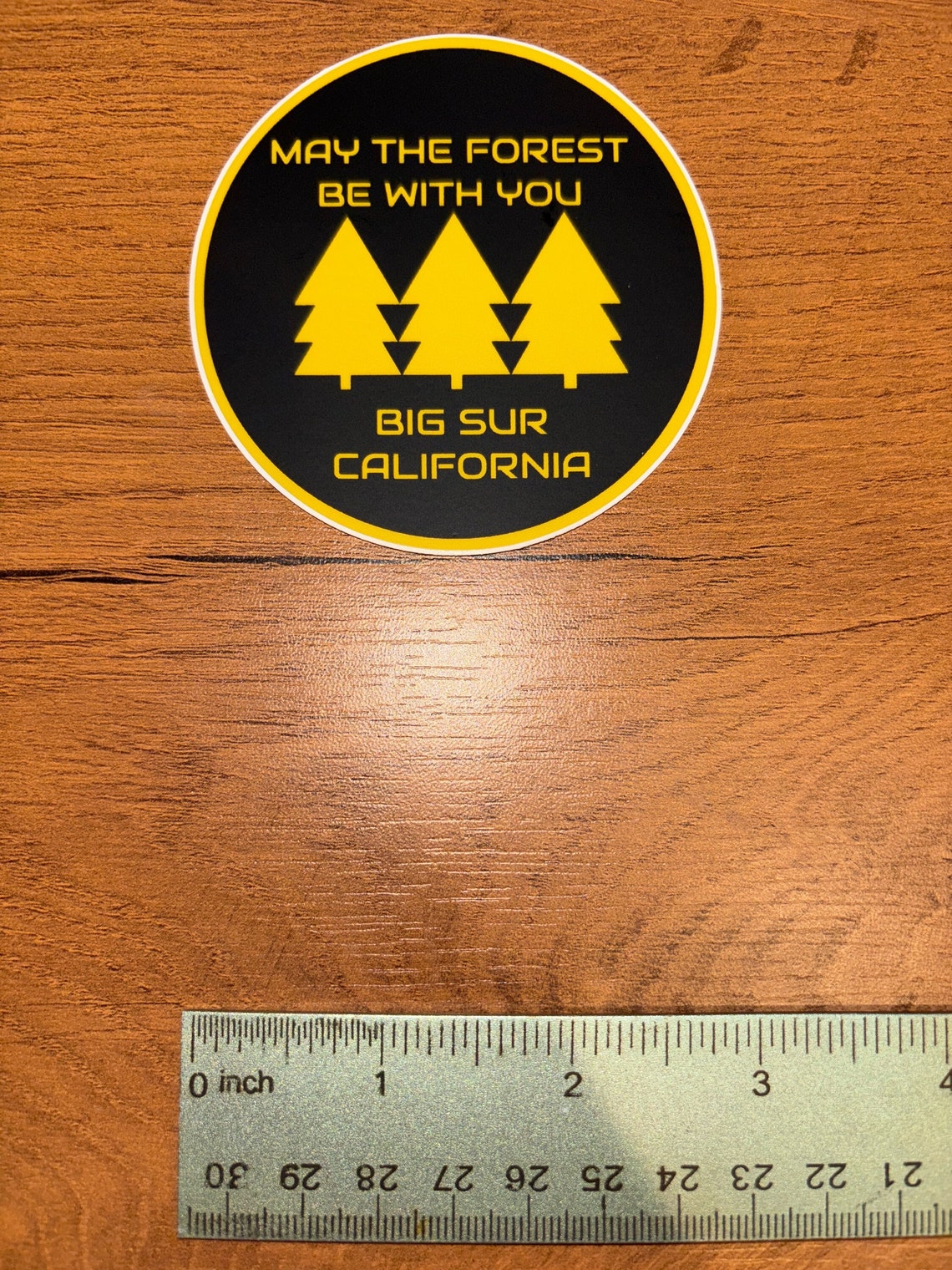 Big Sur May the Forest Sticker - Etsy