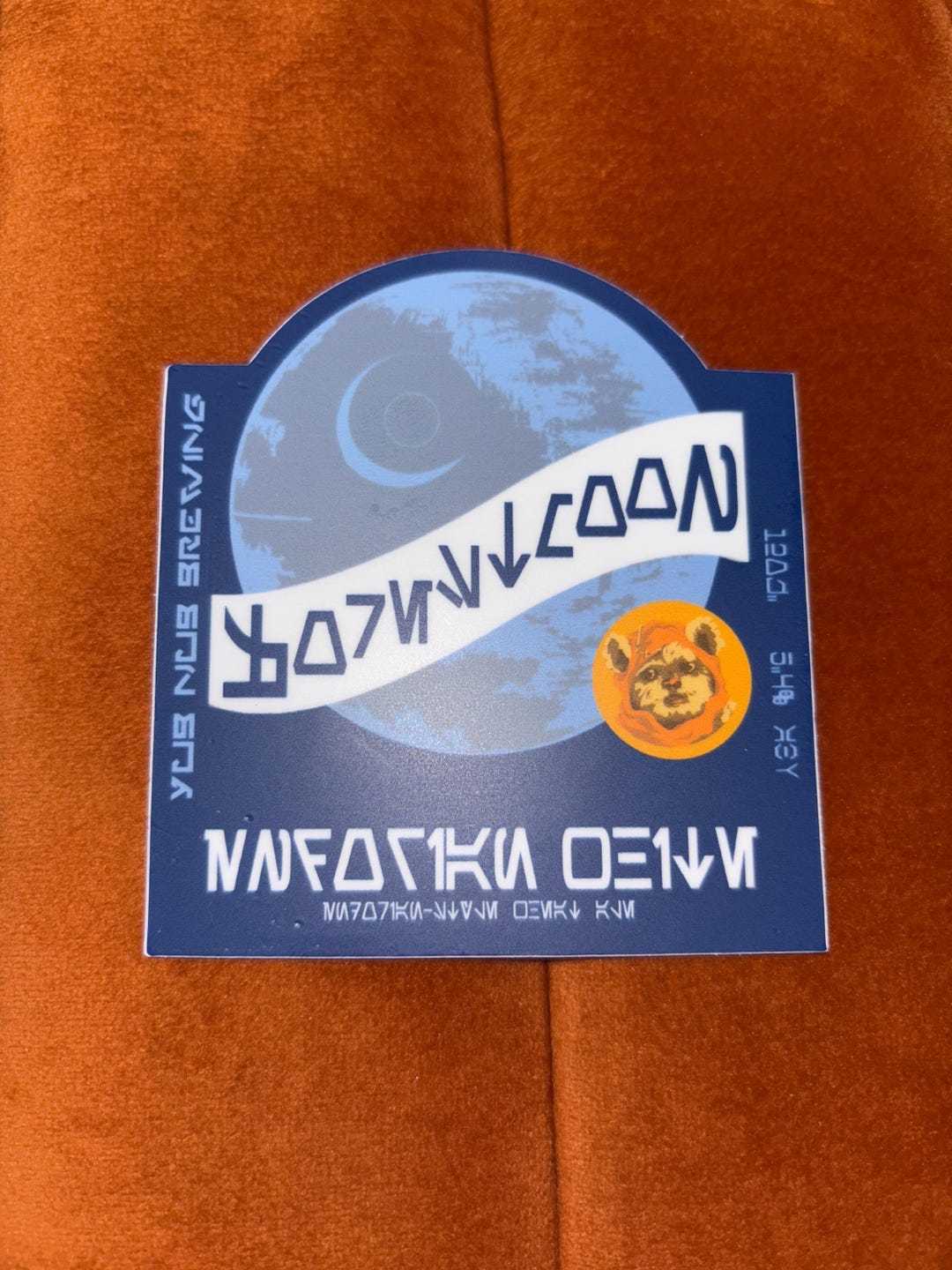 Blue Moon Inspired Star Wars Beer Label Sticker - Etsy
