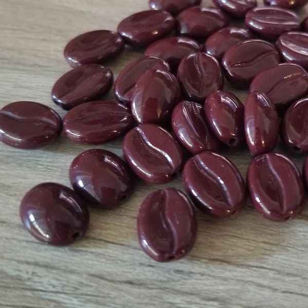 Coffee Bean Beads - Etsy