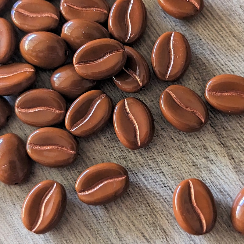 Coffee Bean Beads - Etsy