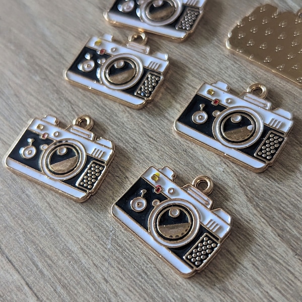 Camera Charm - Etsy