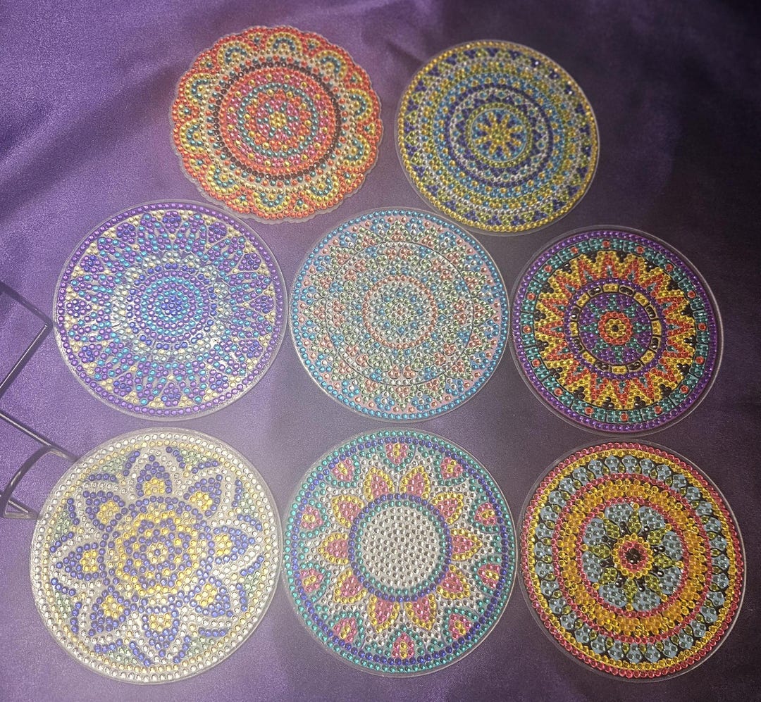Diamond Mandela Coasters - Etsy