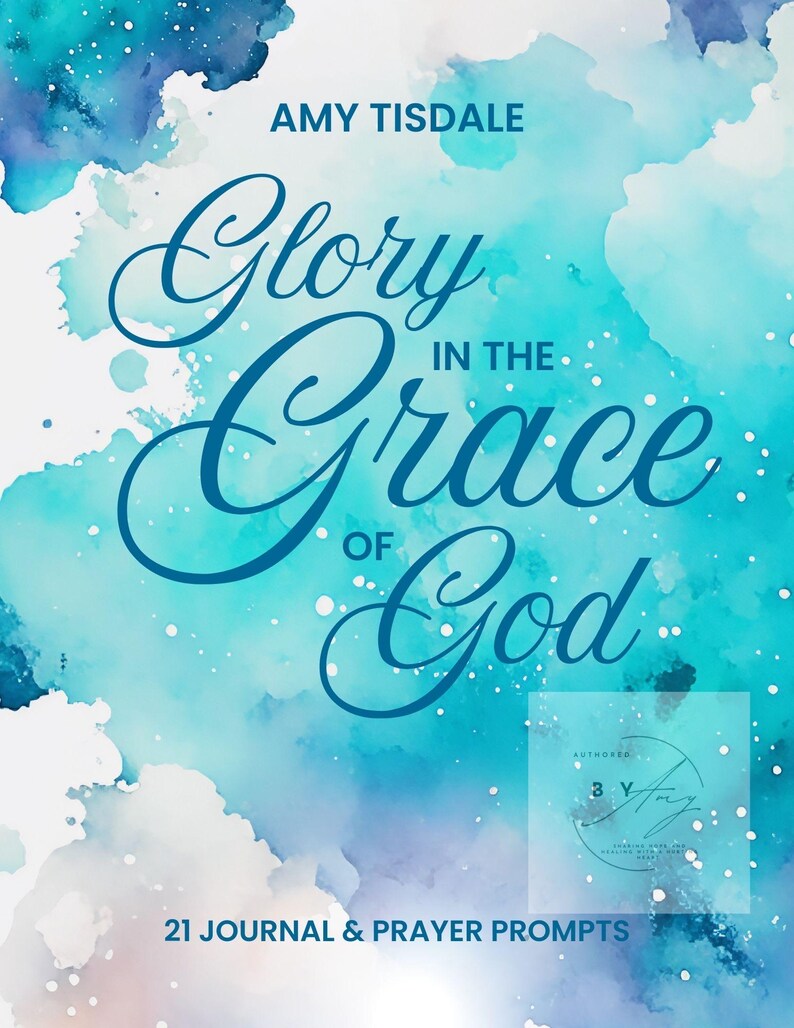 Prayer Journal- Glory in the Grace of God - Etsy