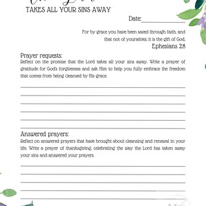 Prayer Journal- 19 Promises of God - Etsy