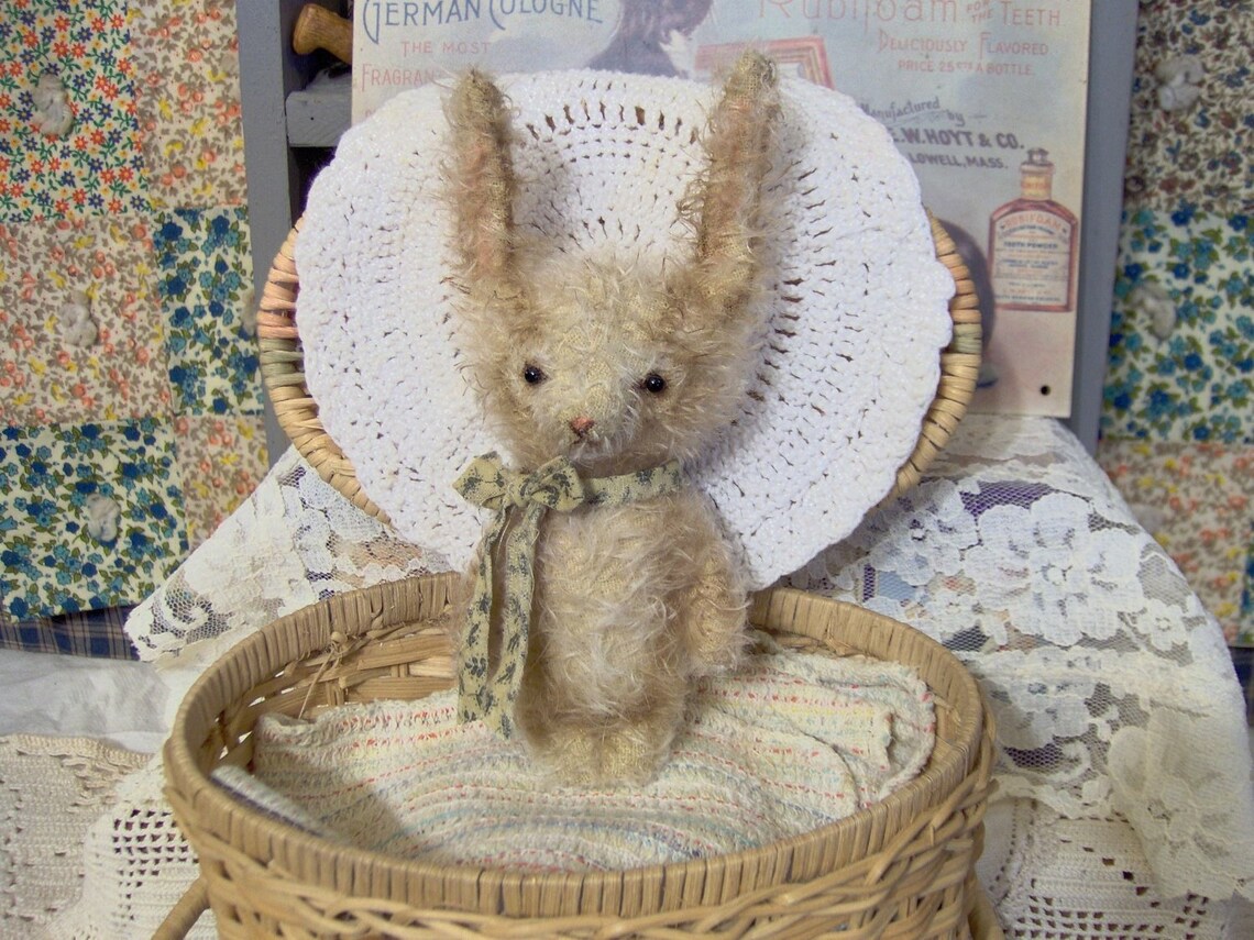 Rabbit Sewing Pattern PDF Digital Bunny Primitive | Etsy