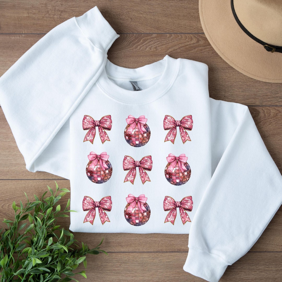 Pink Coquette New Year 2025 Png, Disco Ball Png, New Year New Me Png ...