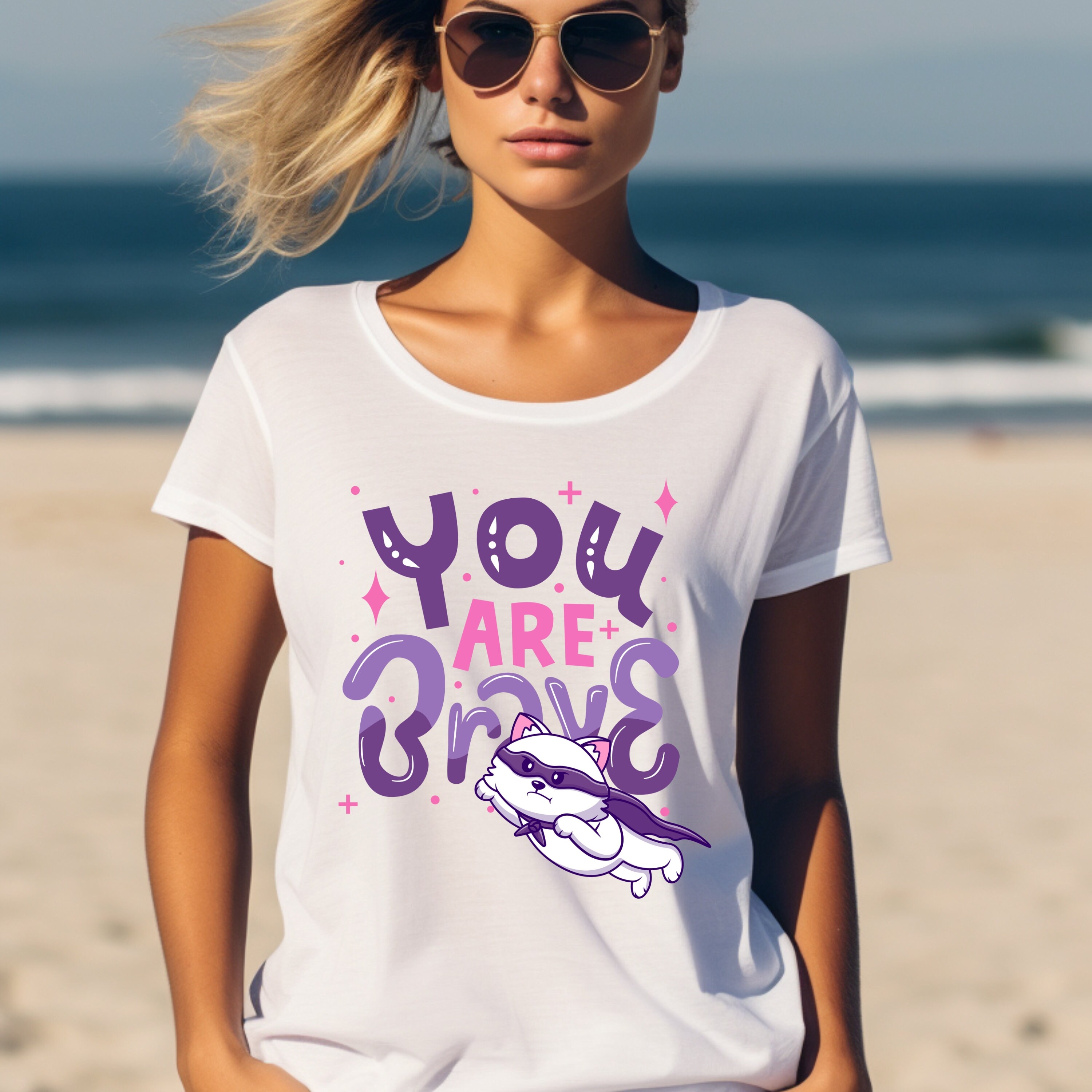 You Are Brave PNG Strong Women Png Trendy Png Positive Affirmations Png ...