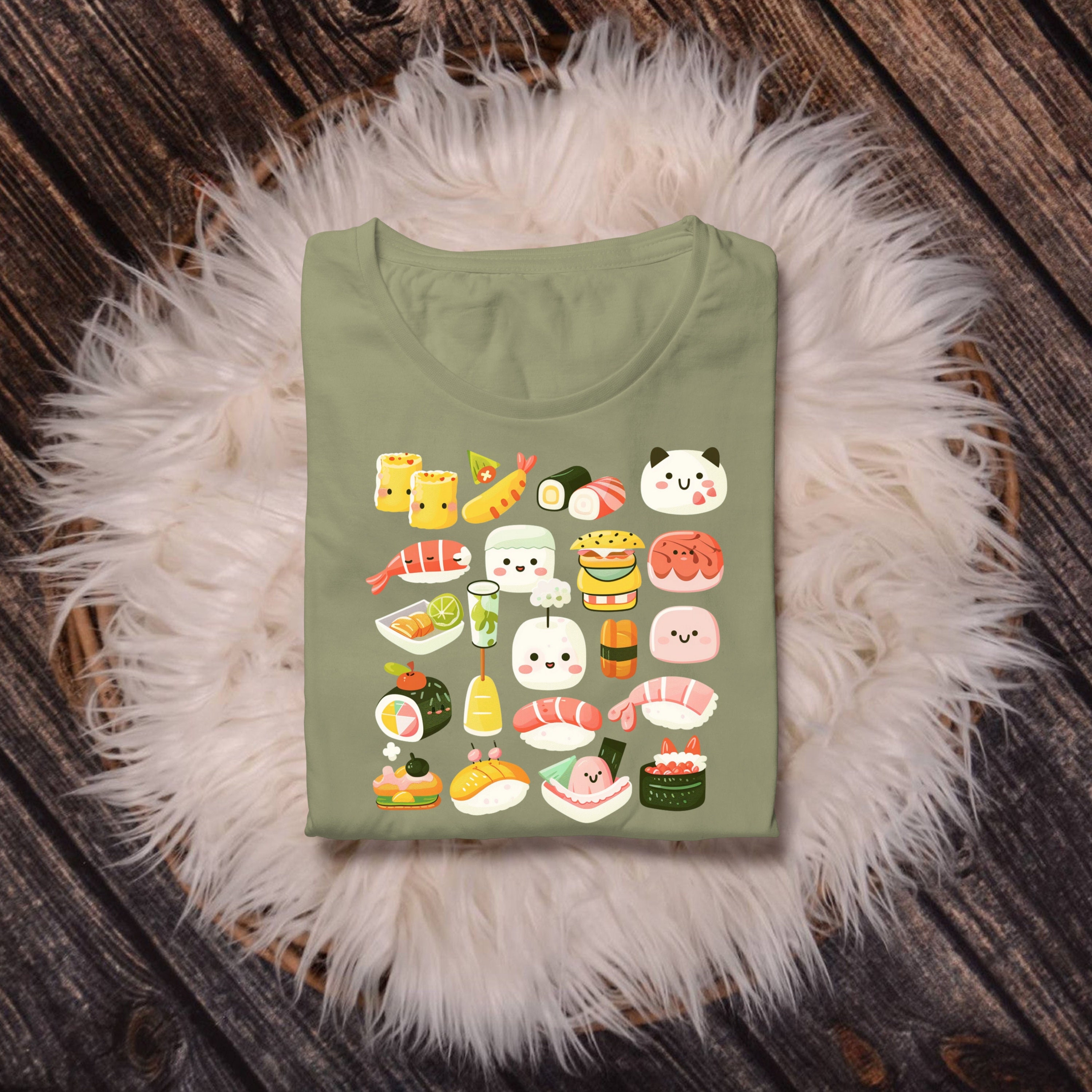 Sushi Png Trendy Cute Funny Png Japanese Food PNG Shirt Sublimation Art ...