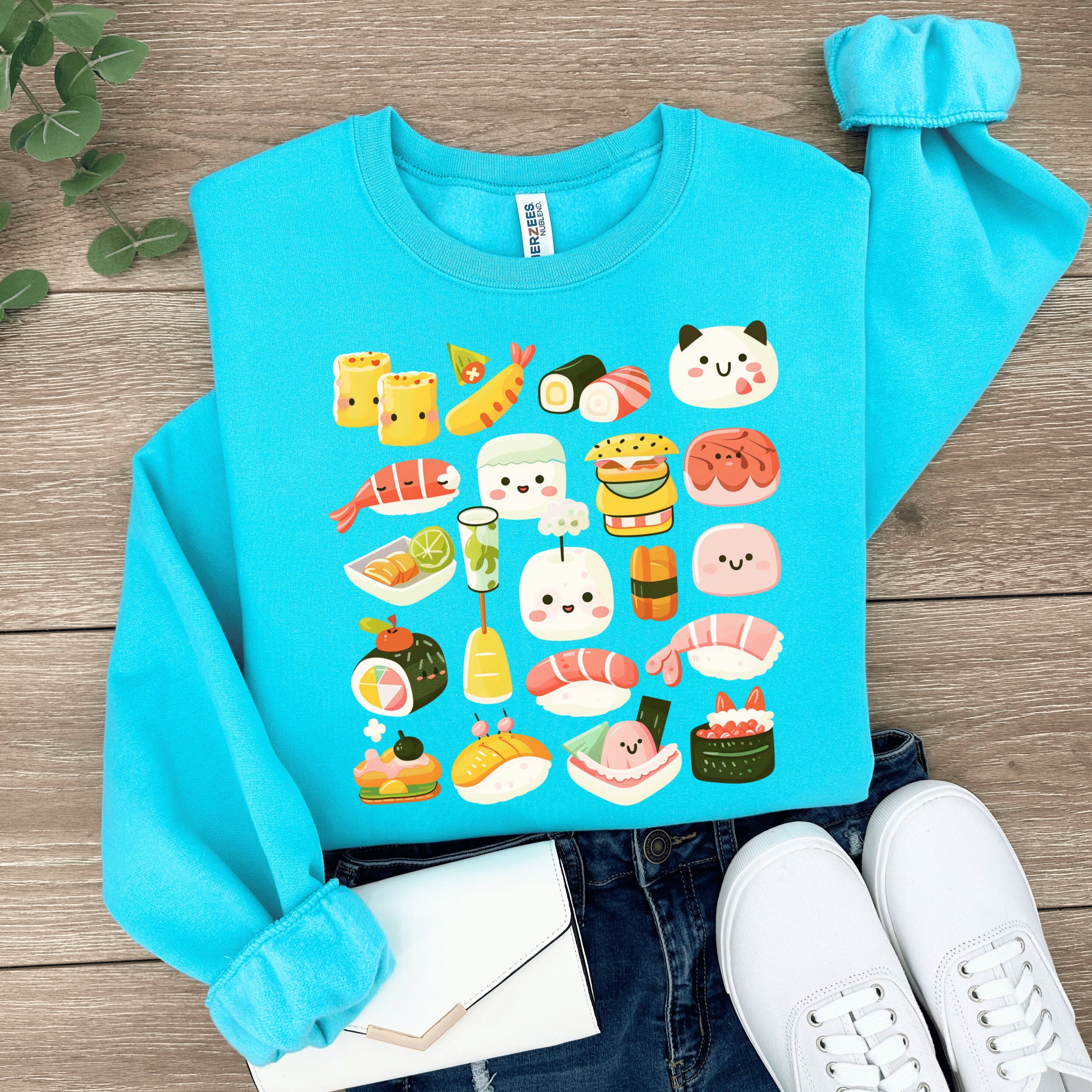 Sushi Png Trendy Cute Funny Png Japanese Food PNG Shirt Sublimation Art ...