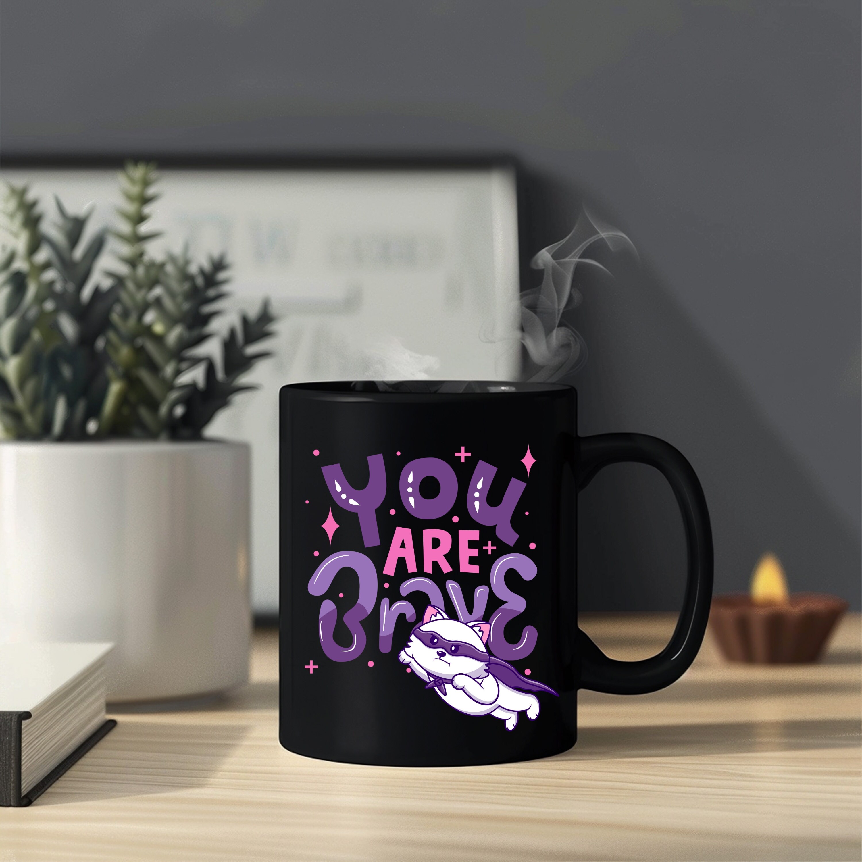 You Are Brave PNG Strong Women Png Trendy Png Positive Affirmations Png ...