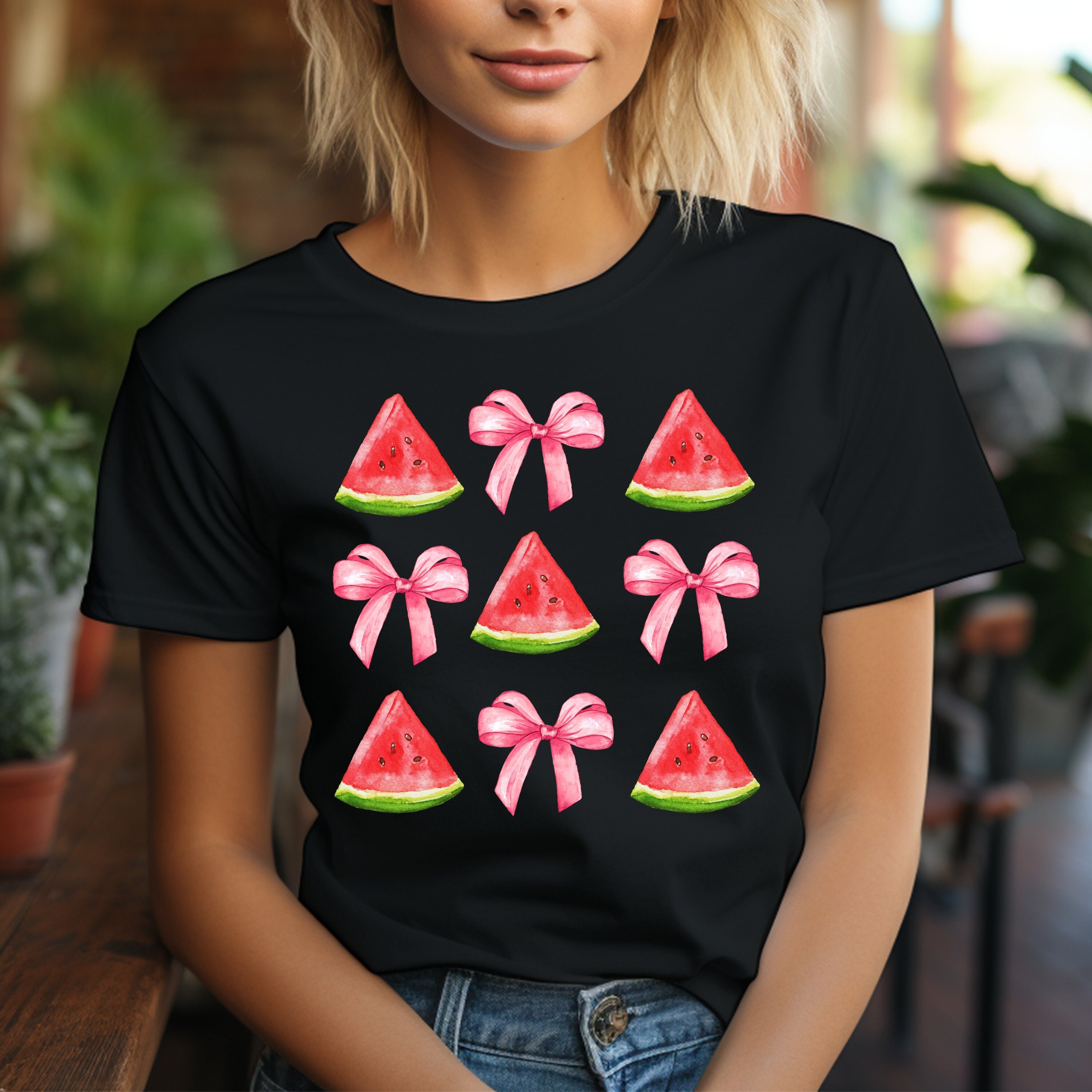 Watermelon Png Coquette Watermelon Png Pink Bow Png Trendy Summer Png ...
