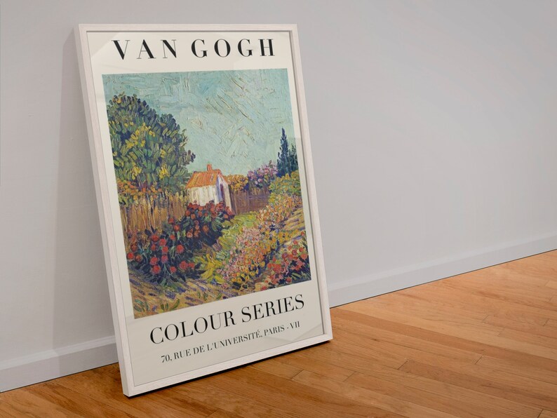 Van Gogh Style Digital Download Art Minimalist Prints for Home Decor ...