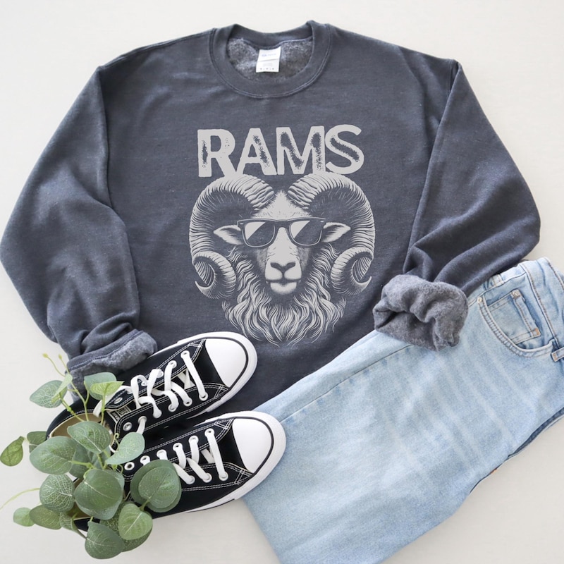 Rams Team Sweatshirt - Etsy