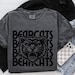 Bearcats Shirt Retro Bearcat Mascot Comfort Colors Bearcat Shirt Retro ...