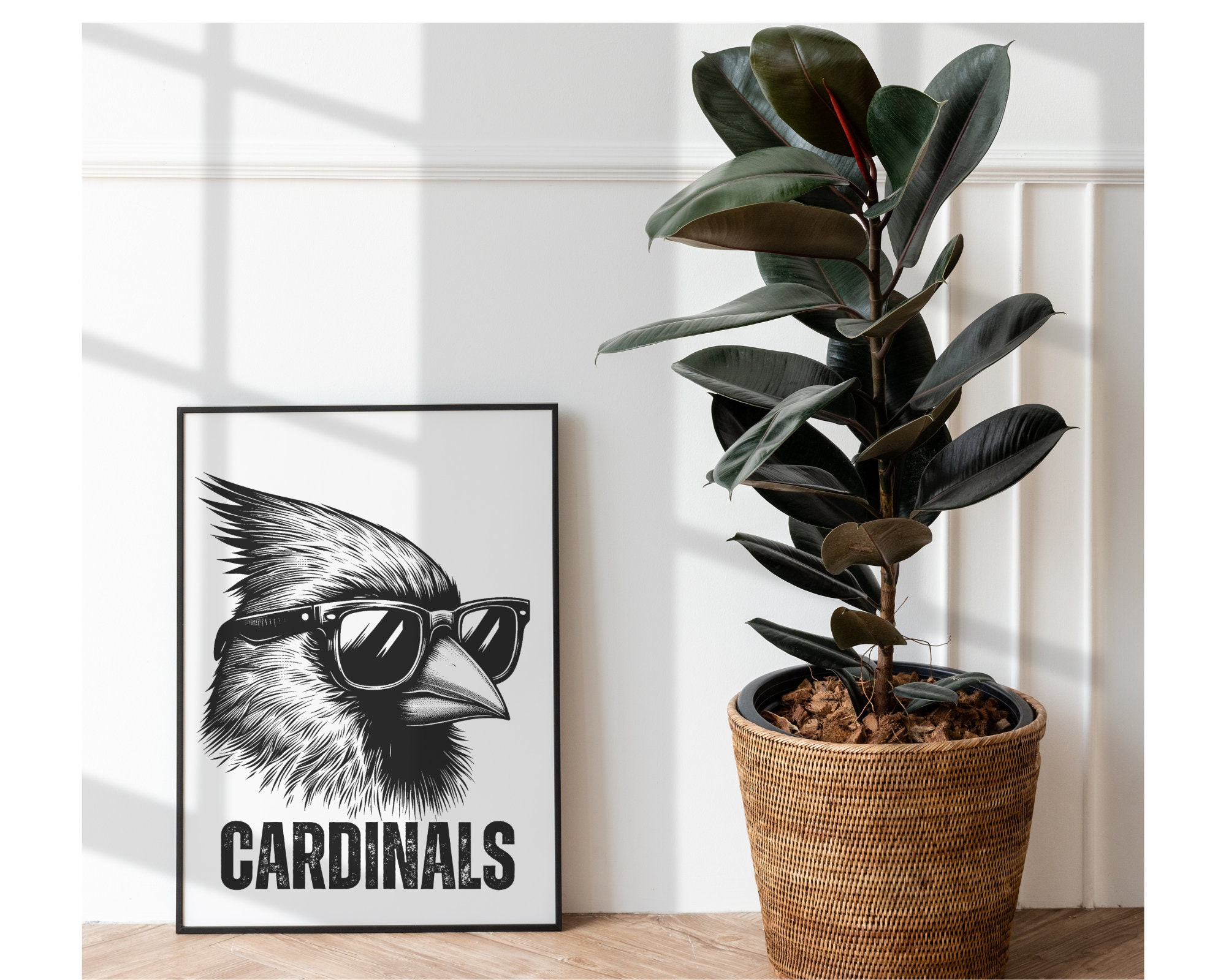 Cardinal PNG JPEG Cardinal Poster Cardinal Sublimation Print Shirt Dorm ...