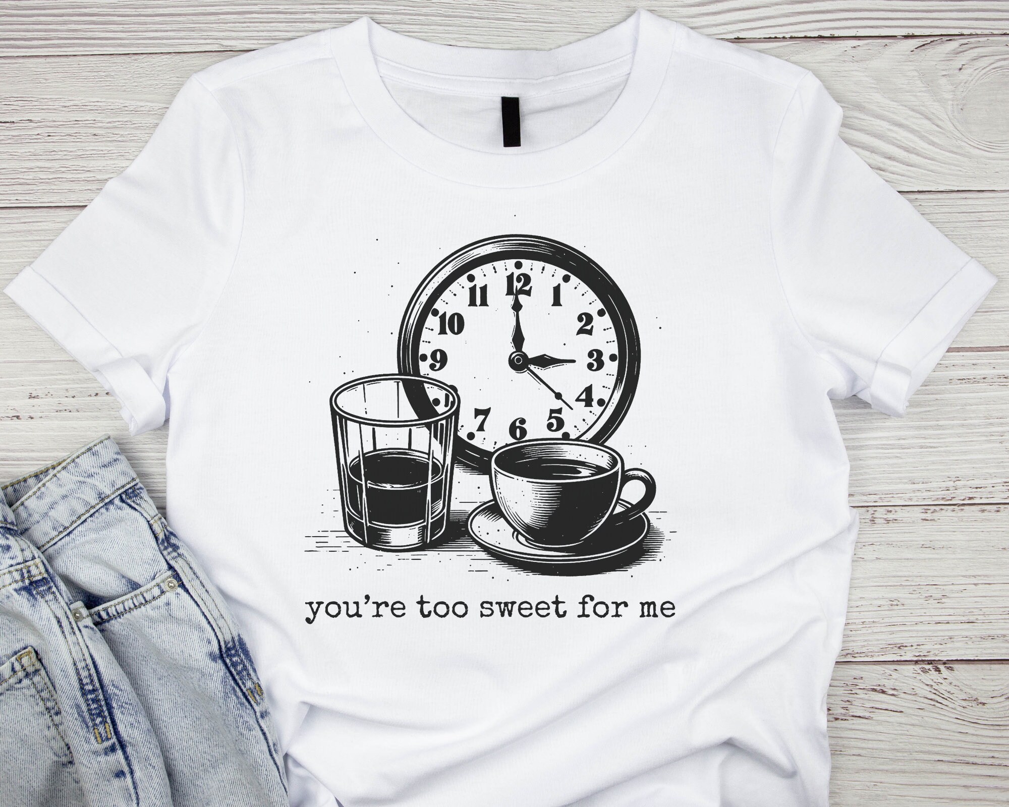 Too Sweet PNG JPEG Sublimation Print You're Too Sweet for Me Hozier ...