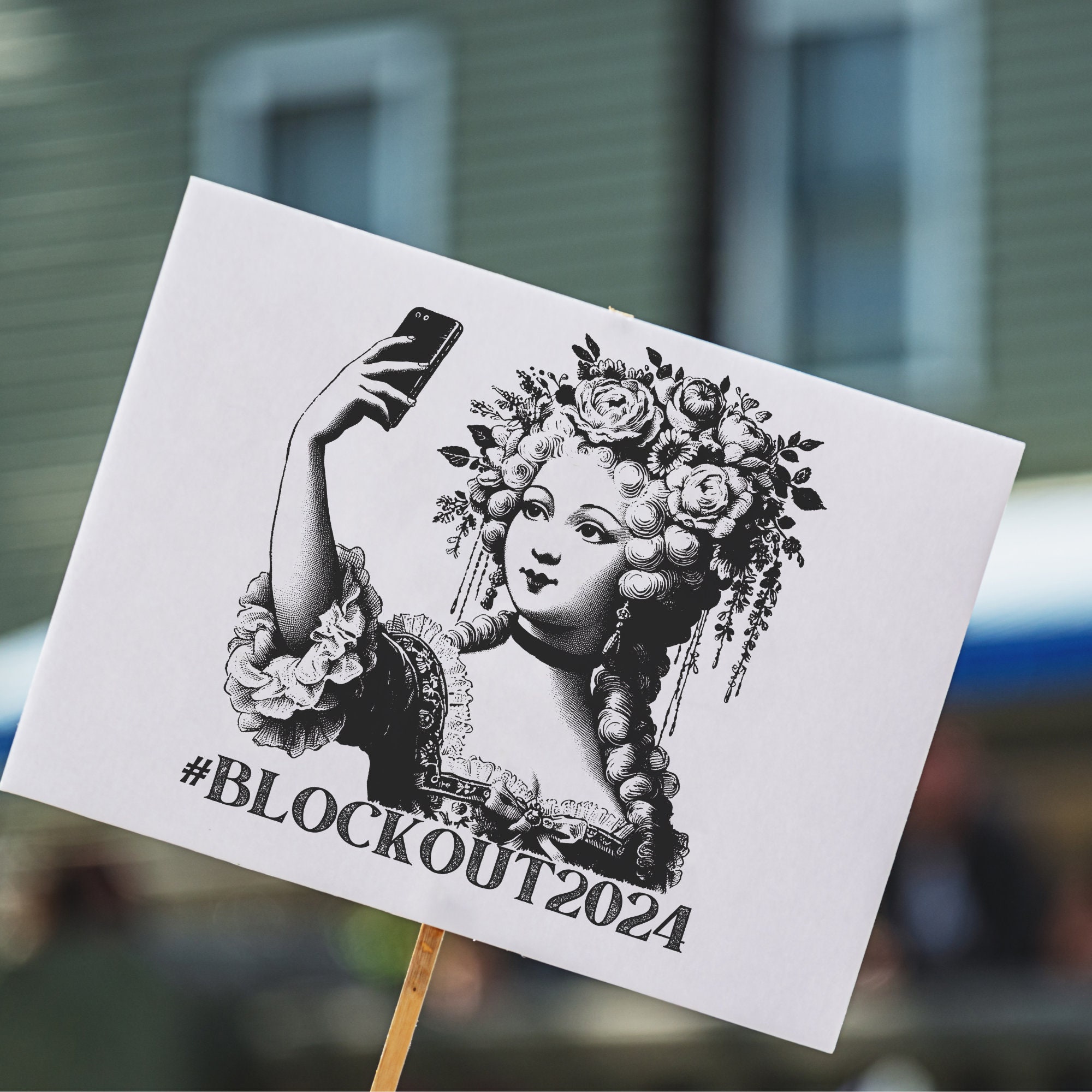 Eat the Rich Block Out 2024 Marie Antoinette PNG JPEG Let Them Eat Cake ...