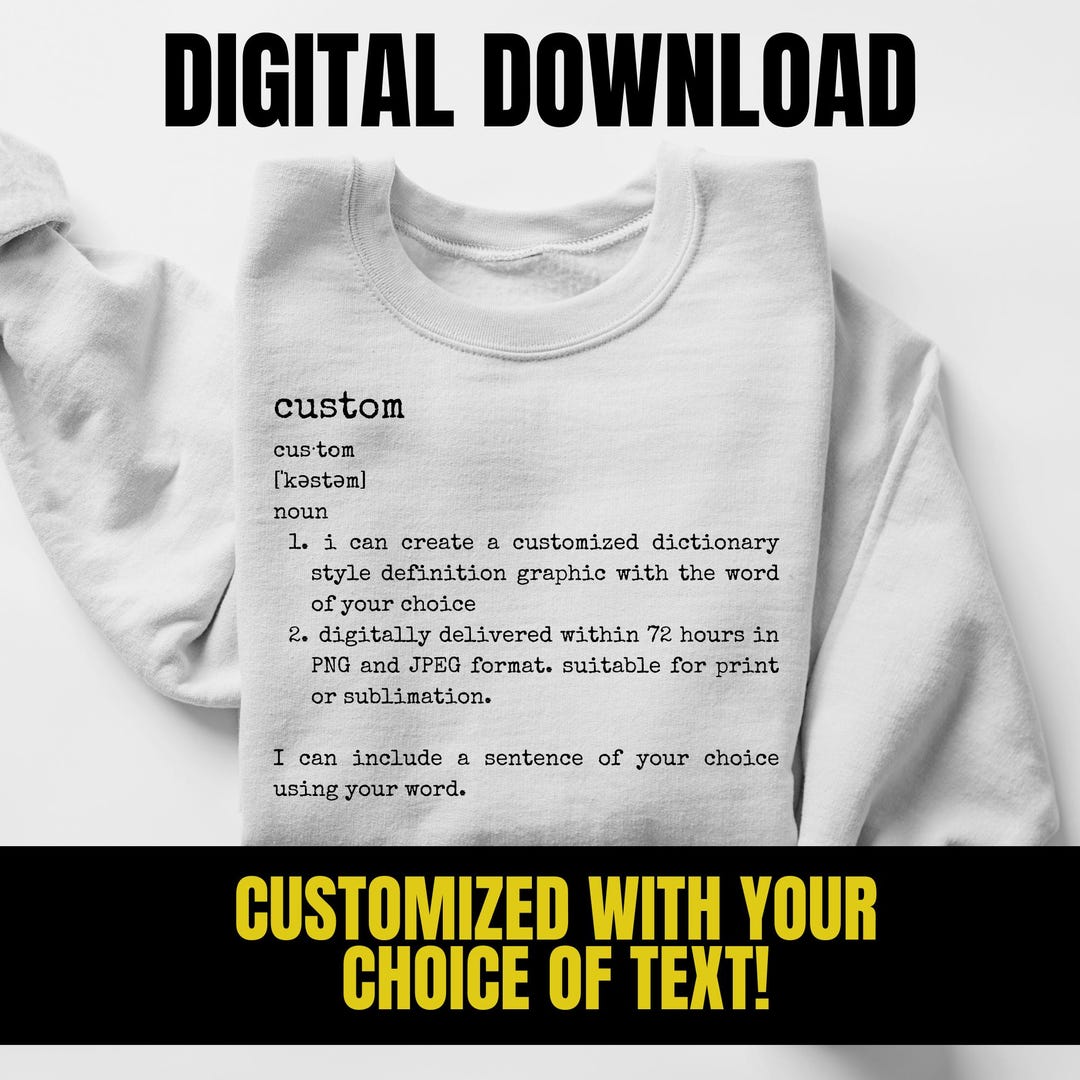 Custom Definition PNG Definition Shirt Graphic Dictionary PNG Teacher ...