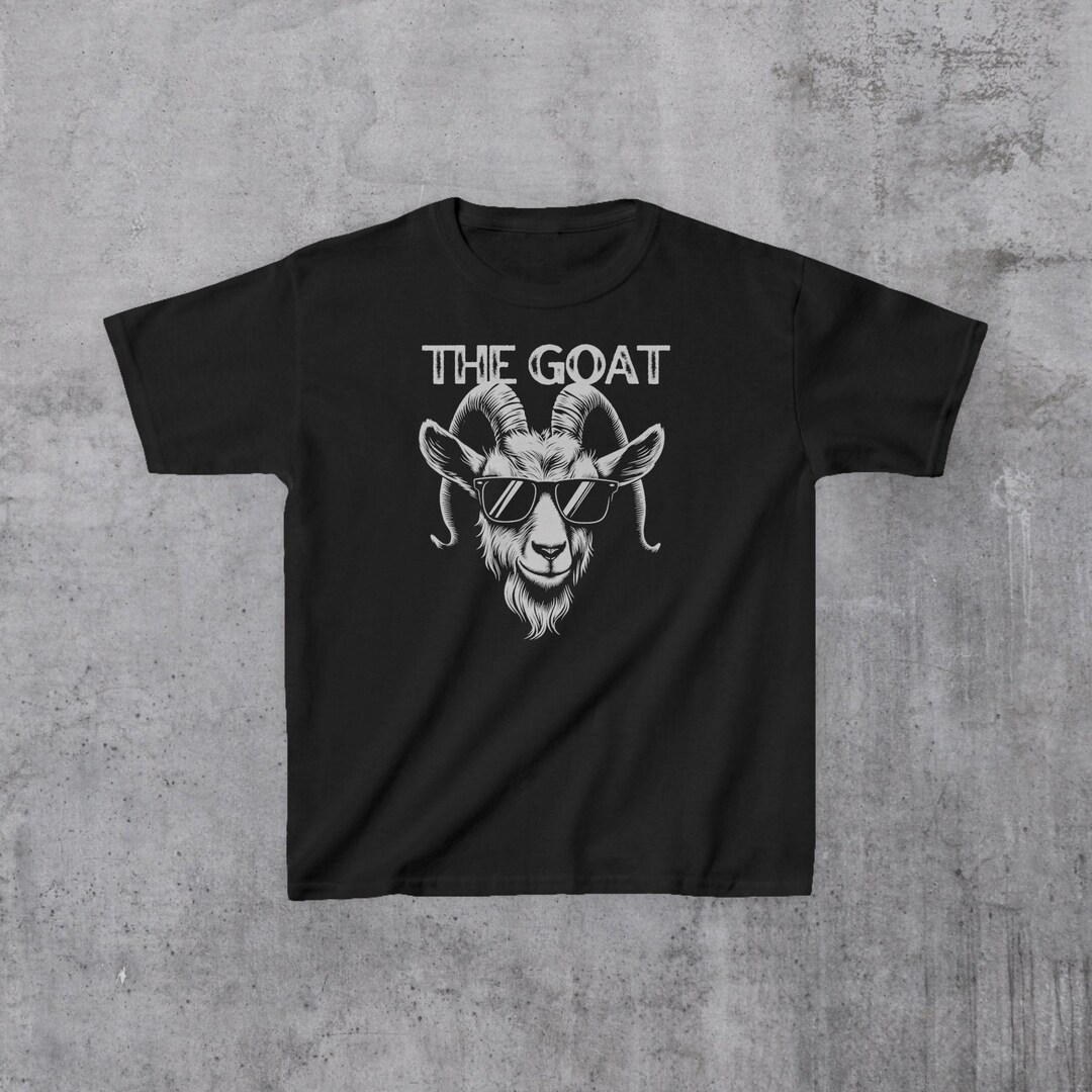 The Goat Kids Heavy Cotton Tee Goat Mascot Shirt Back to School Spirit ...