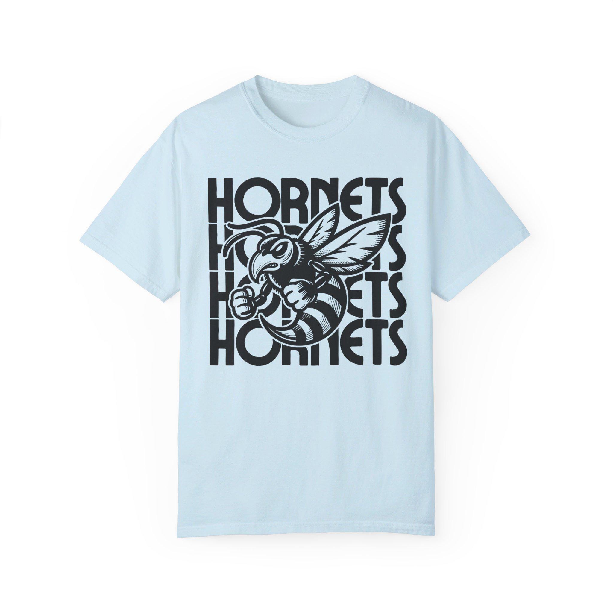 Hornets Shirt Retro Hornets Mascot Comfort Colors Hornet Shirt Retro ...