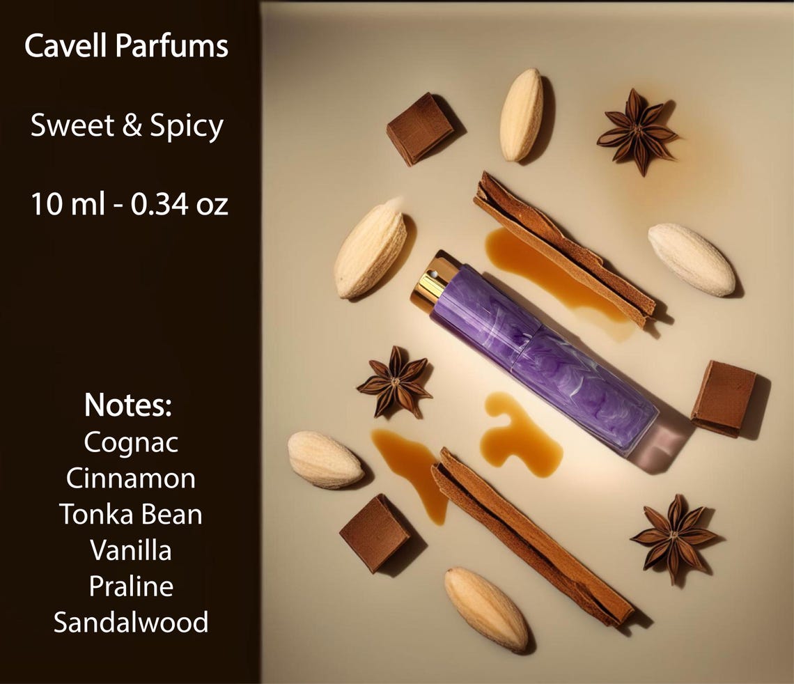 Sweet & Spicy | Angels Share Inspired | Cavell Spray Perfume Gift for ...