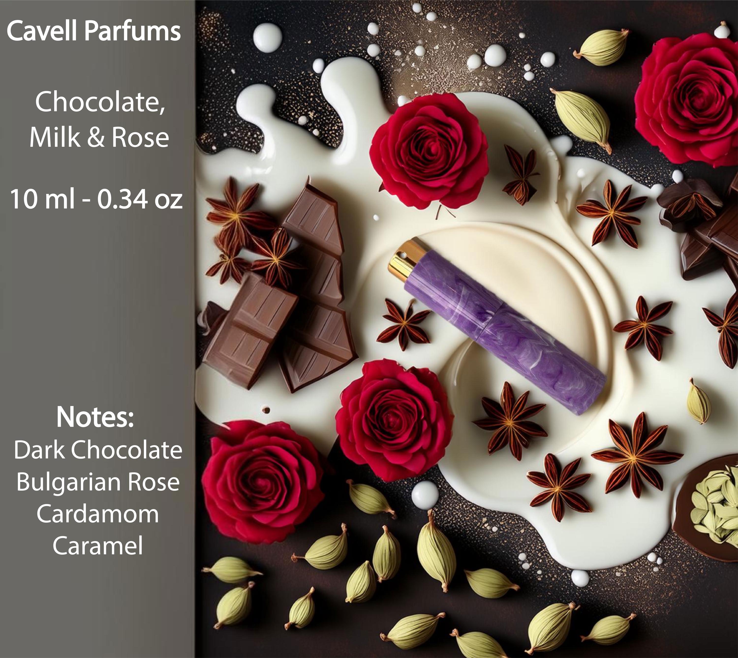 Chocolate, Milk & Rose | Original | Cavell Spray Perfume Gift for Men ...