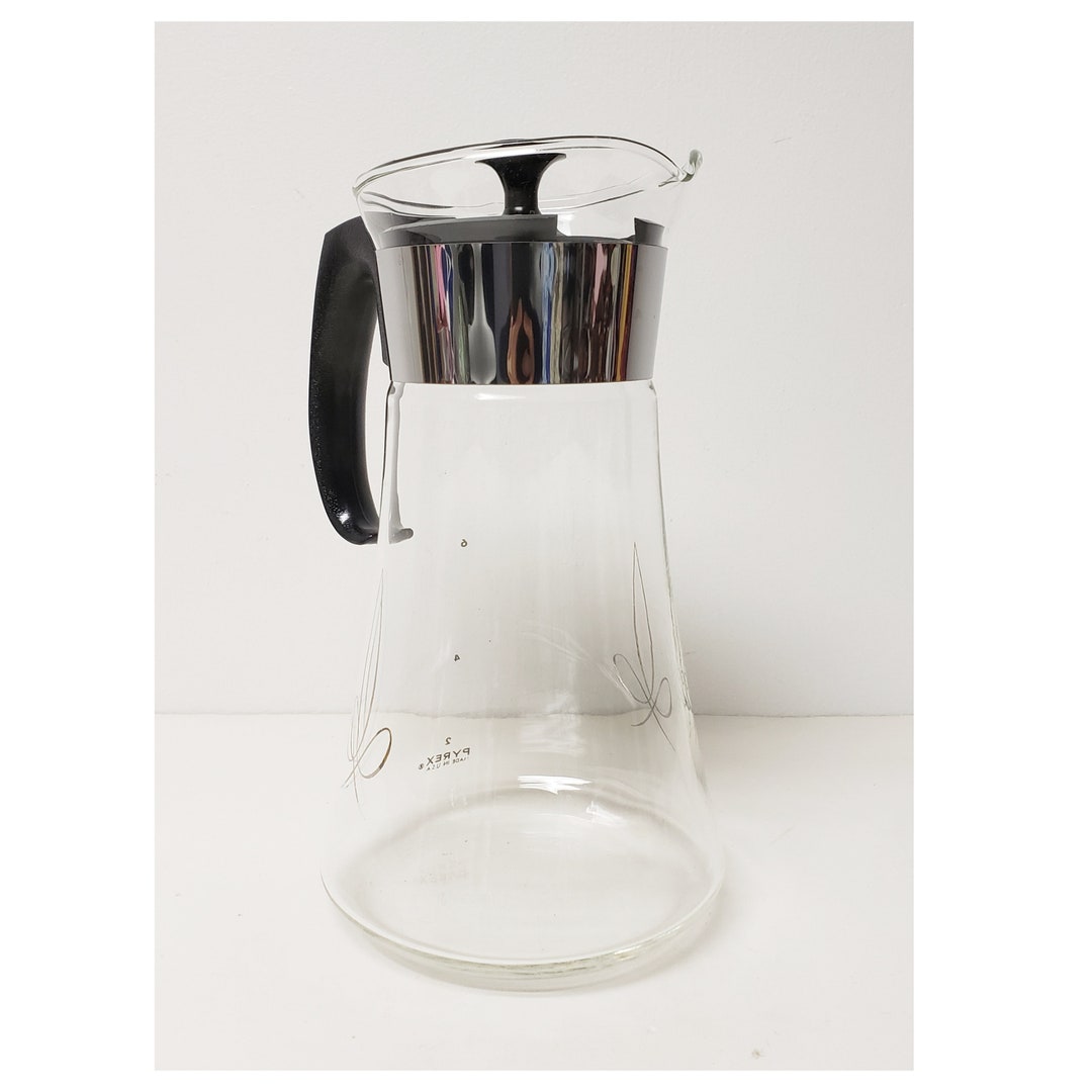 Pyrex Mid Century Atomic 6-cup Coffee Carafe . Made in USA - Etsy